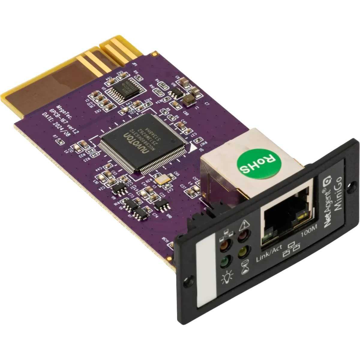 Megatec DS801 (NetAgent9) 7141016 ермак SNMP карта Megatec DS801 (NetAgent9) с портом RJ45 ETH, мини слот