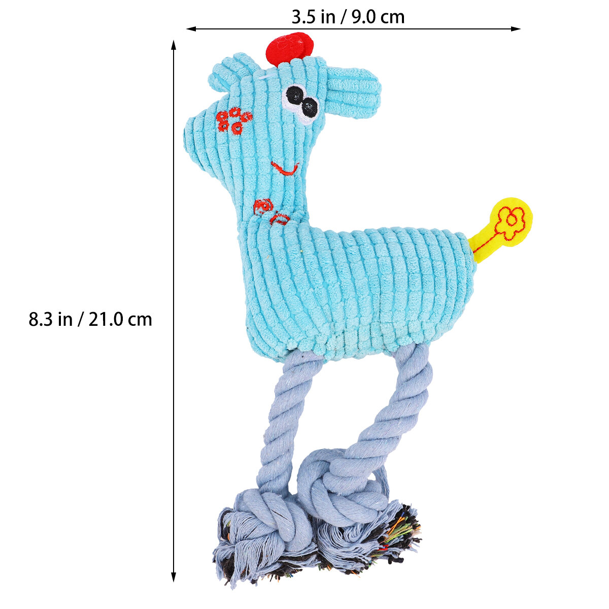 Игрушка Для Собак С Криком В Форме Оленя 2 Штук Размер 21x9Cm