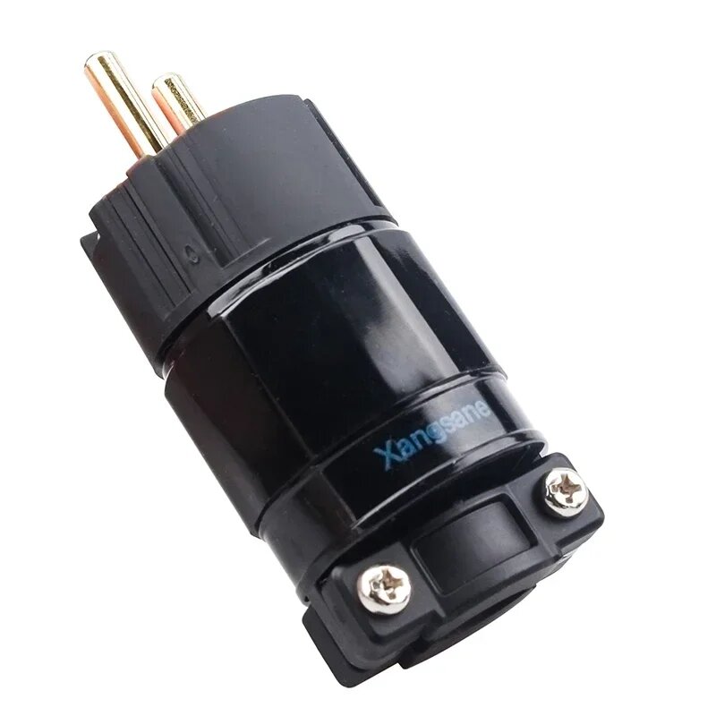 Разъем питания Xangsane EU Plug 24К золото HiFi Audio
