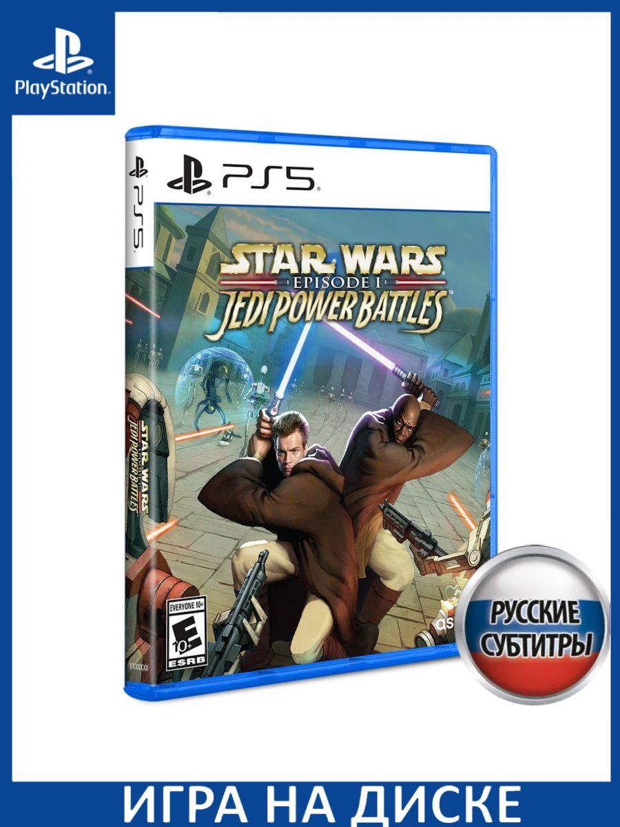 Игра Звездные войны Эпизод I (Star Wars Episode I): Битвы джедаев (Jedi Power Battles) (Limited Run #140) PS5 Русская Версия Диск на PlayStation 5