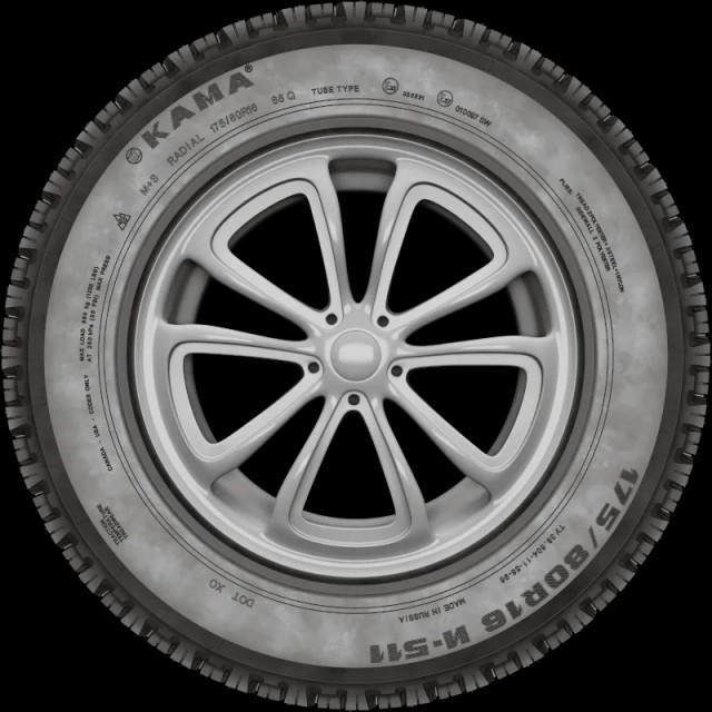 Шина Kama(Нижнекамск) И-511 шип 175/80 R16 88Q зимняя автомобильная шипованная