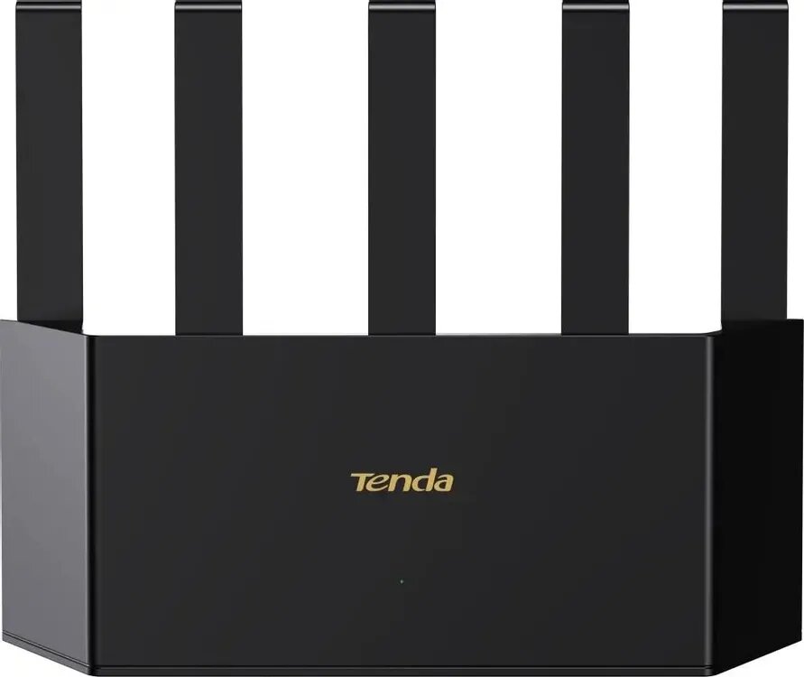 Маршрутизатор TENDA TX2L Pro, Wi-Fi 6, AX1500, 2.4/5ГГц, 3 LAN, 1 WAN/LAN, черный