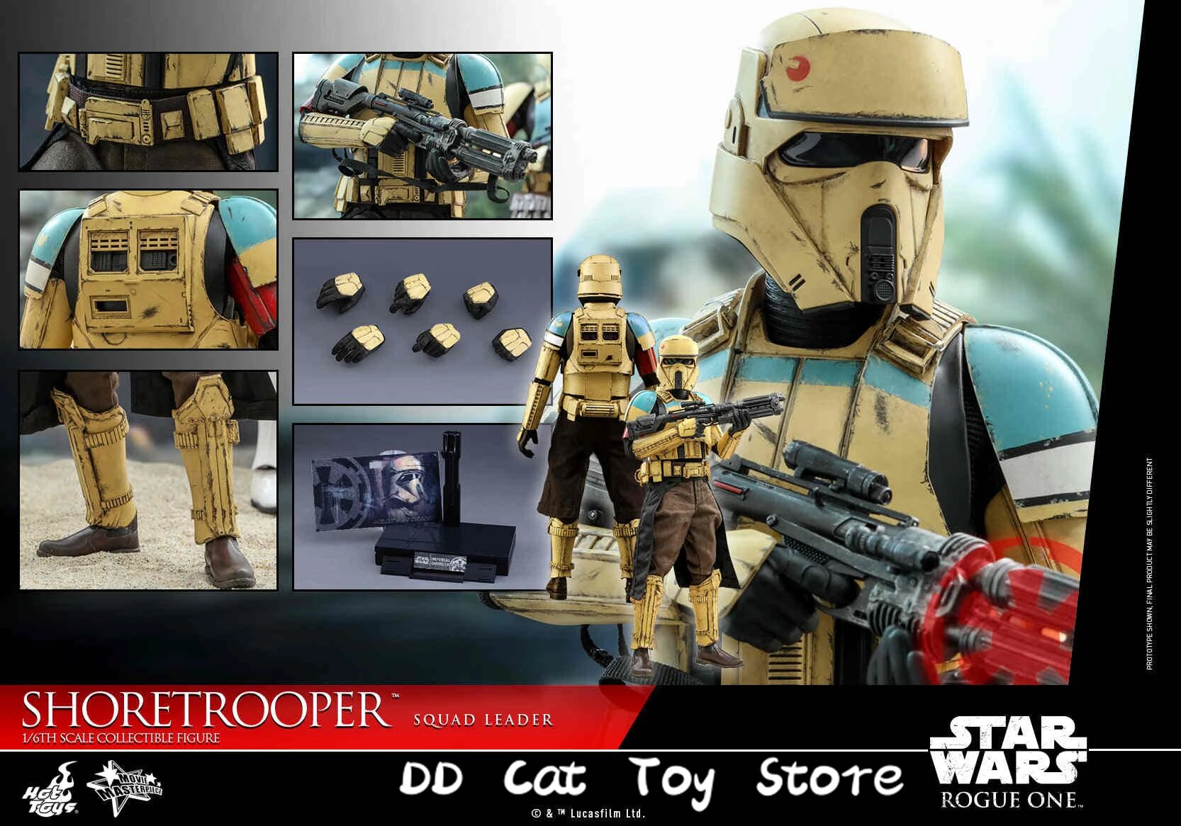 Hot Toys HT 1/6 MMS592 Shoretrooper Squad Leader фигурка