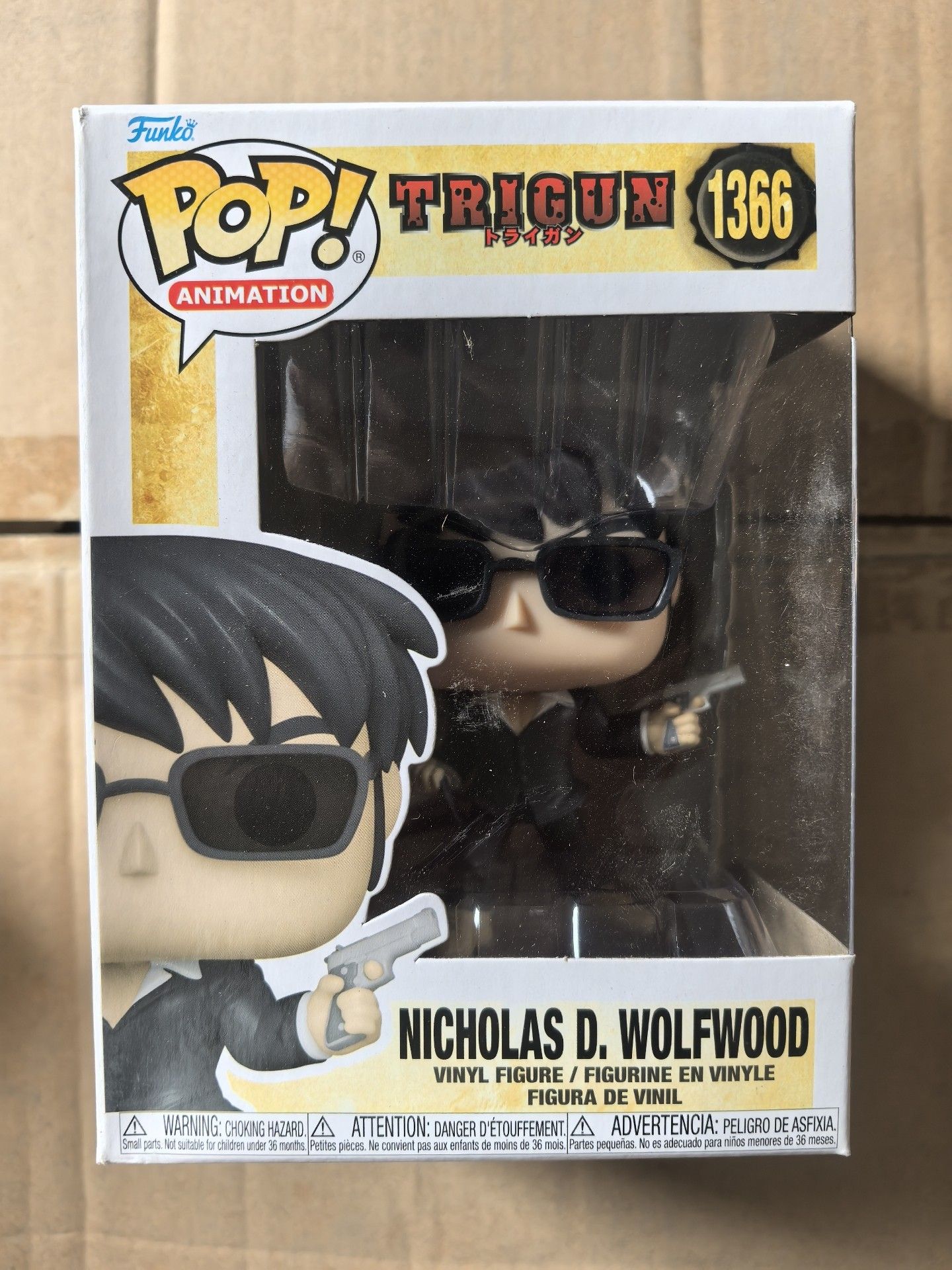 Фигурка Funko POP! Trigun Nicholas D. Wolfwood 1366