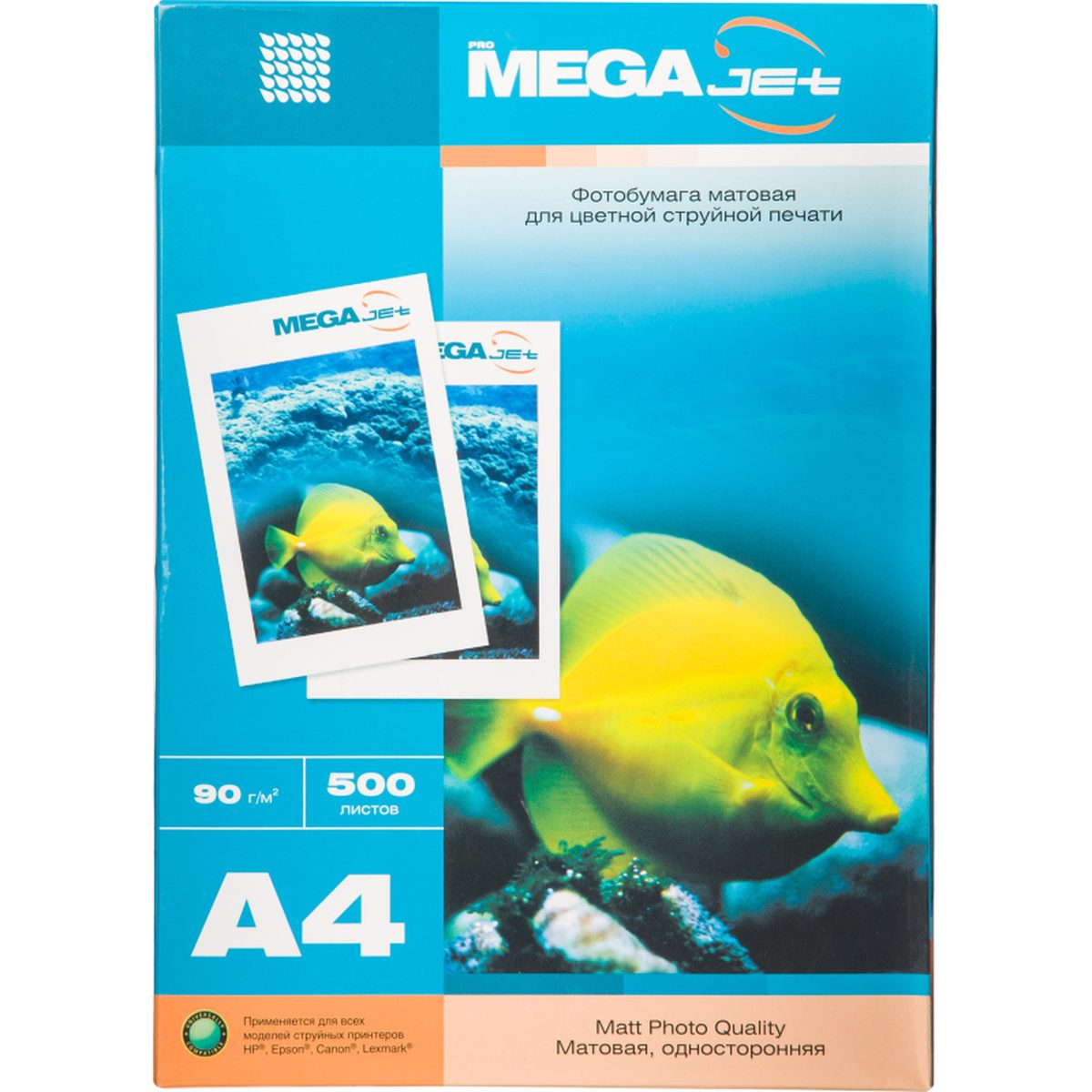 Фотобумага ProMEGA Jet (А4, 90 г/кв. м, матовое) пачка 500л.