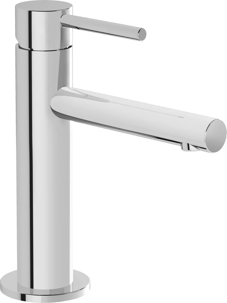 Смеситель для раковины VitrA Origin A42556 хром, глянцевый, кран для ванной в раковину, из латуни, рычажный, с керамическим картриджем