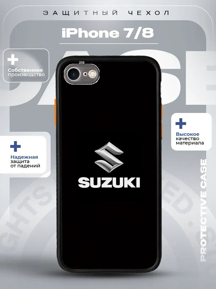 Чехол на iPhone 7 с принтом Suziki