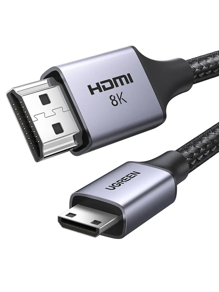 Ugreen HD163 HDMI 1 м Видеокабель, черный, 15514