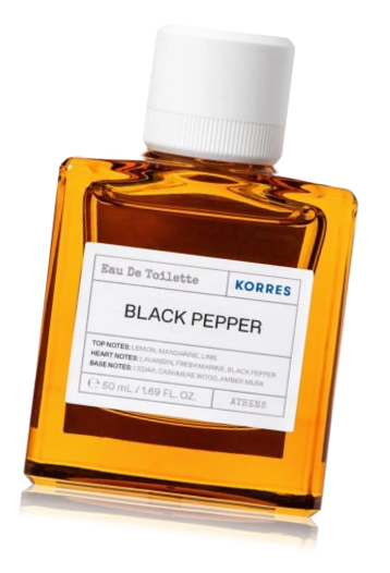 Korres Black Pepper парфюм унисекс 10 мл / Коррес Блэк Пеппер туалетная вода