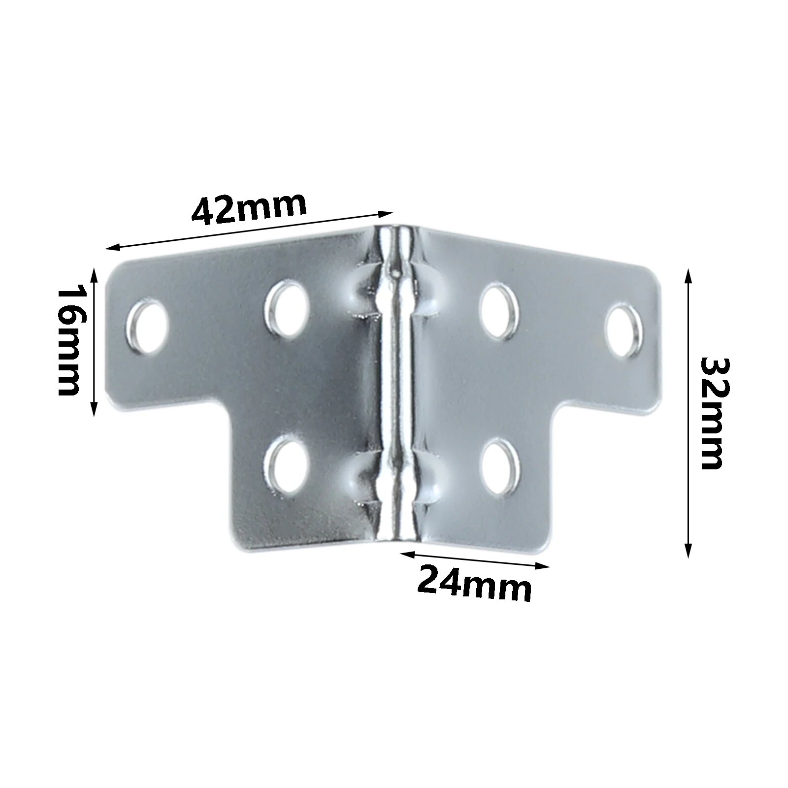 Металлические угловые кронштейны 4 шт. 42 x32 x24mm model A