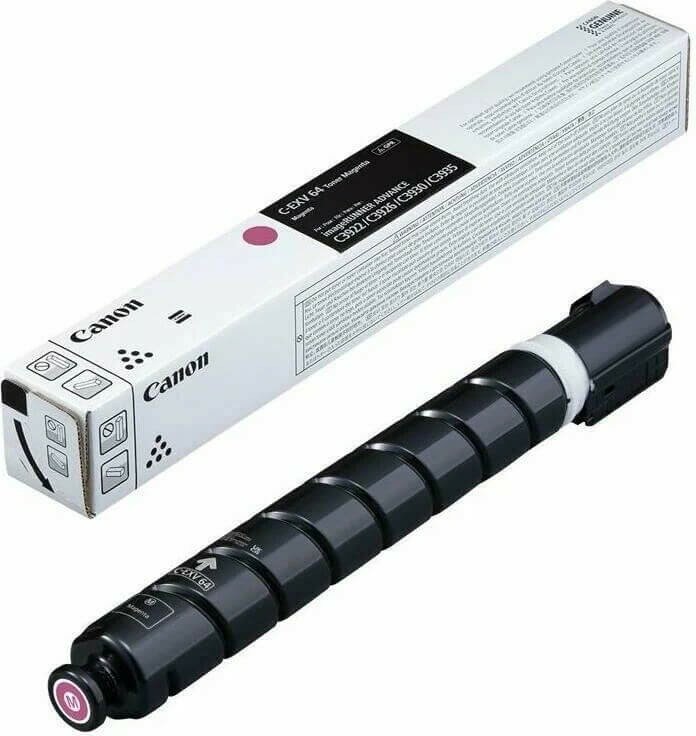 Картридж Canon C-EXV64M 5755C002 Magenta оригинальный для Canon imageRUNNER ADVANCE C3922/ C3926/ C3930/ C3935, пурпурны