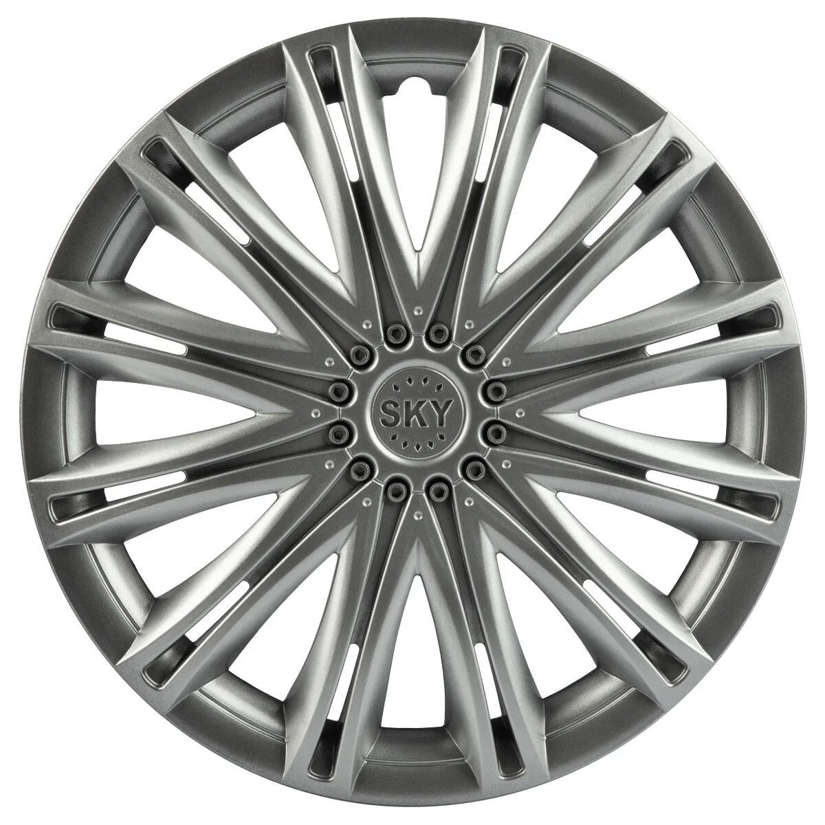 Колпаки колес LECAR SKY R13, серый (2 шт.)