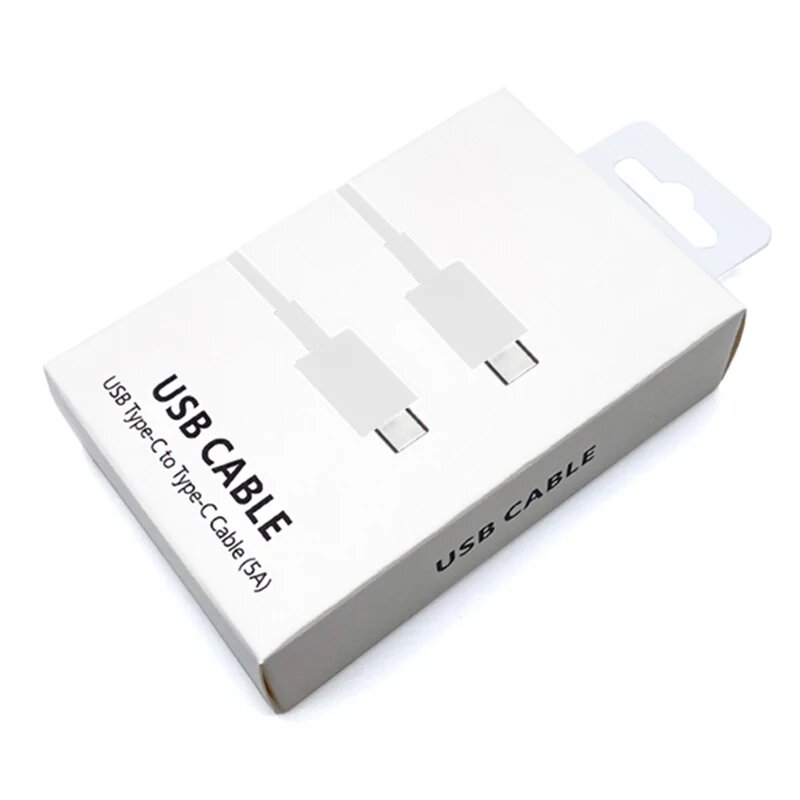 Samsung USB-C to Type-C кабель 5A, белый