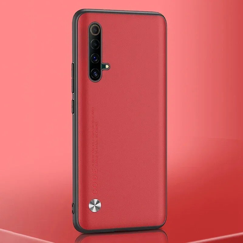 Роскошная Задняя панель для Realme X3 SuperZoom, Матовая Красный, Красный, Realme X3 SuperZoom