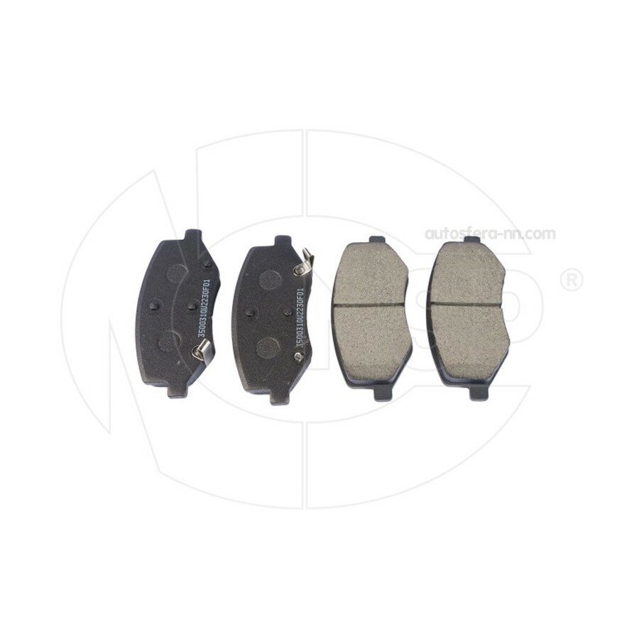 NSP NSPRS7N33 Колодки тормозные передние (керам.) JAC S3