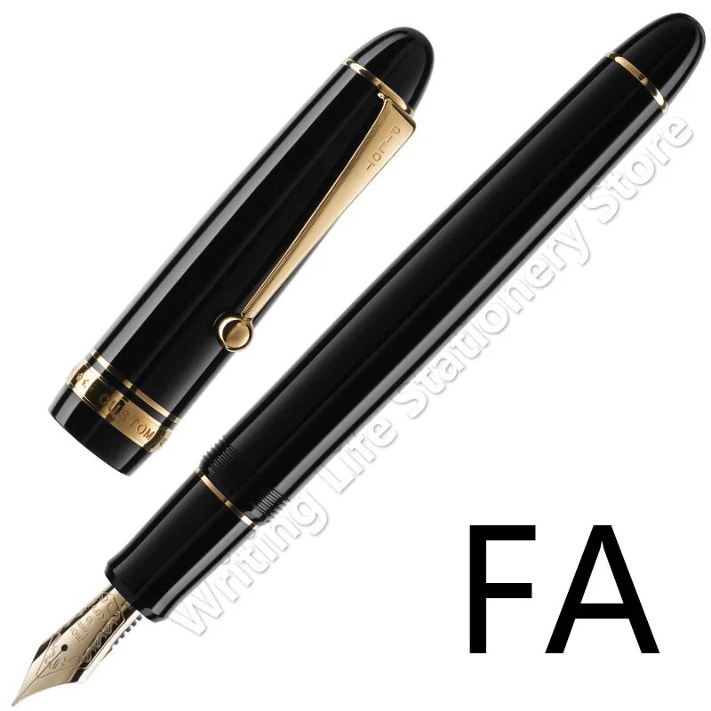 Перьевая ручка PILOT Custom742 золотая 14к Without Gift Box, FA Fine Adjustable