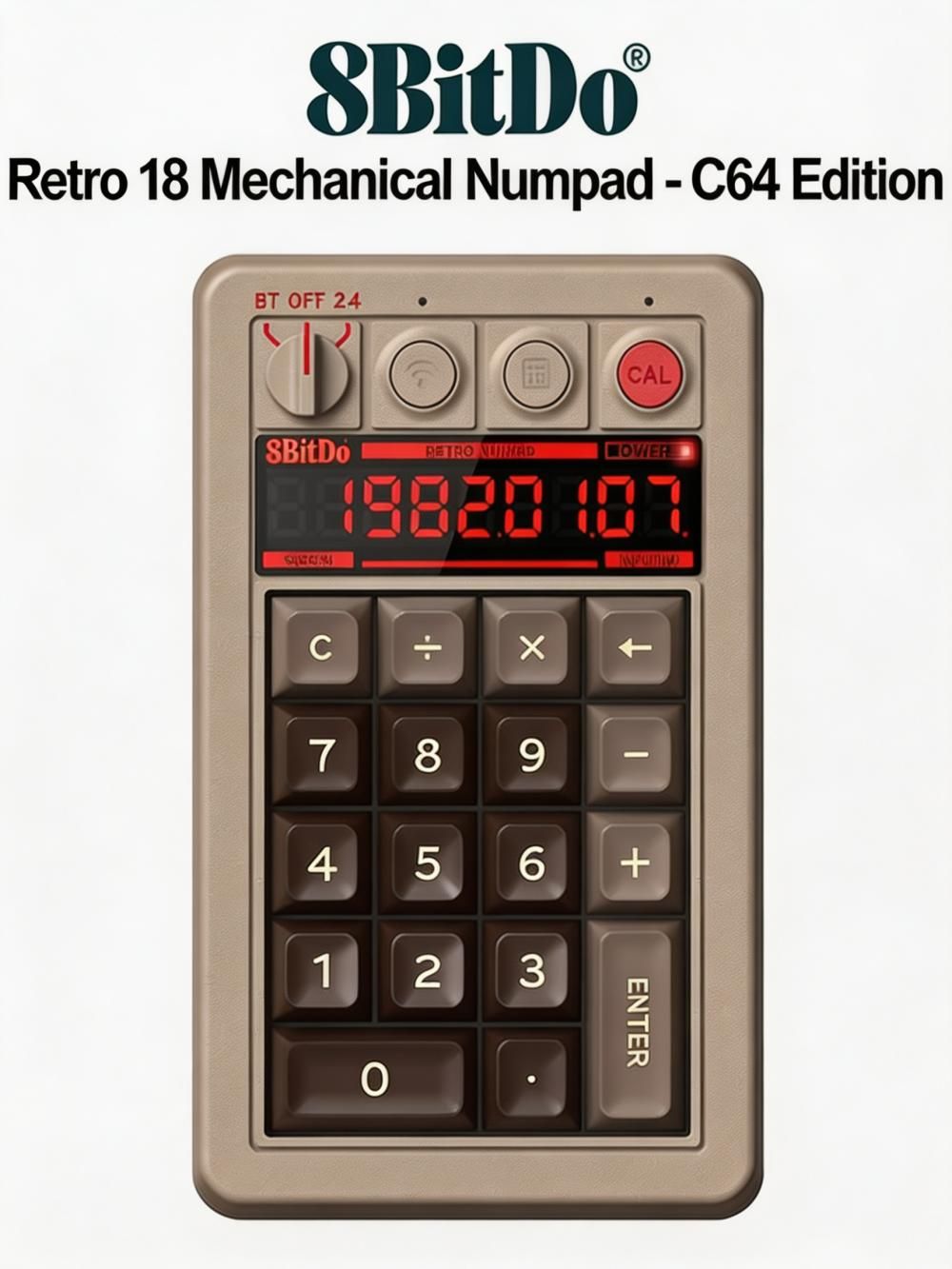 8BitDo Игровая клавиатура , коричневый
