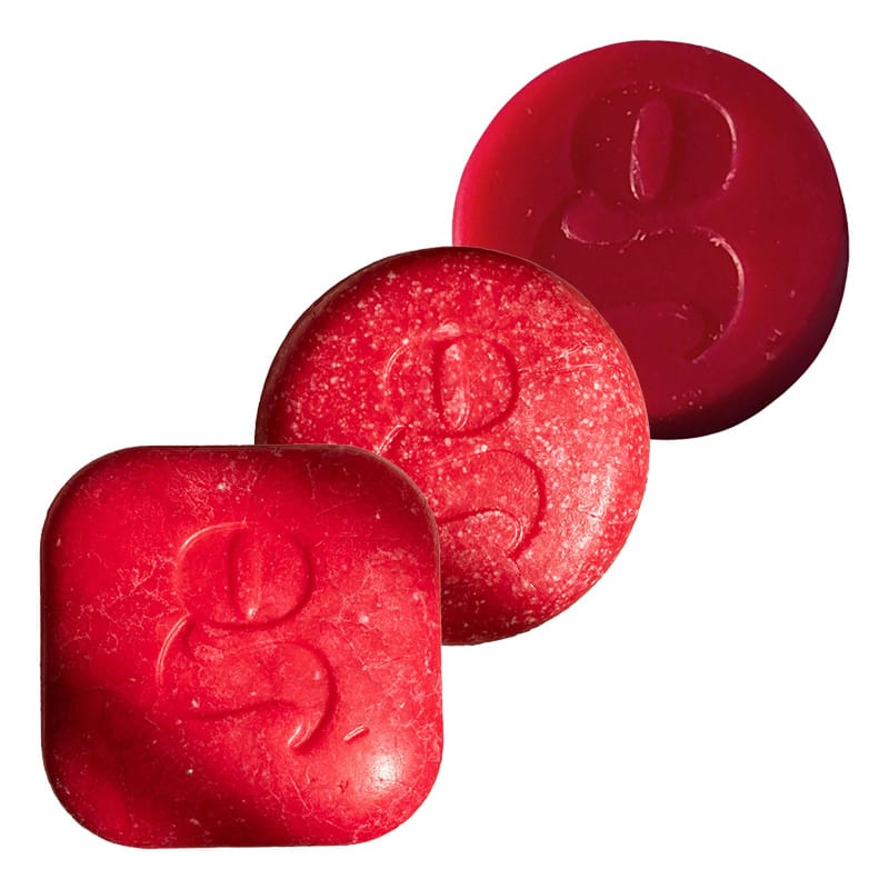 Косметический набор для волос Soap For Globe Malina Set: Суперпитательный шампунь для волос 1 шт. + Суперпитательный очищающий брусок для тела 1 шт. + Кондиционер для волос 1 шт.