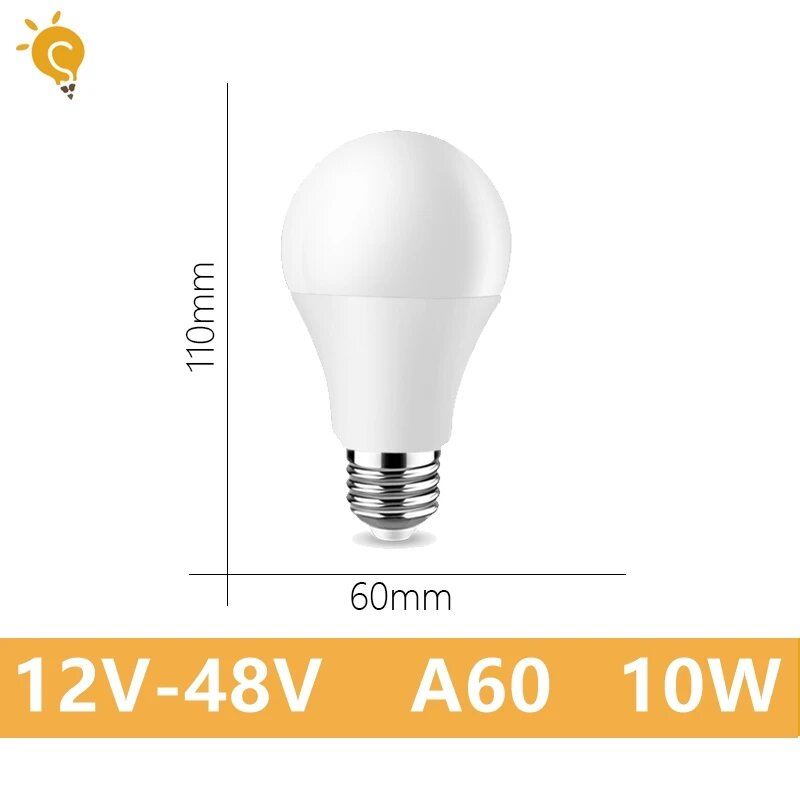 Лампа Gatetop A60 10W E27 3000K 2 шт. Нет