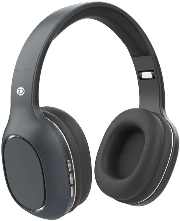 Наушники PERO BH04, Bluetooth, мониторные, серый