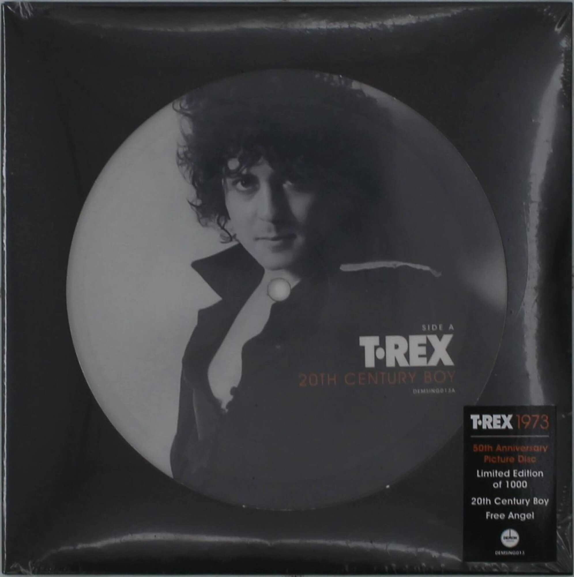 Виниловая пластинка T. Rex - 20th Century Boy (LP-S V7 Сингл, Пикчер-диск (с рисунком)) 2023, Limited