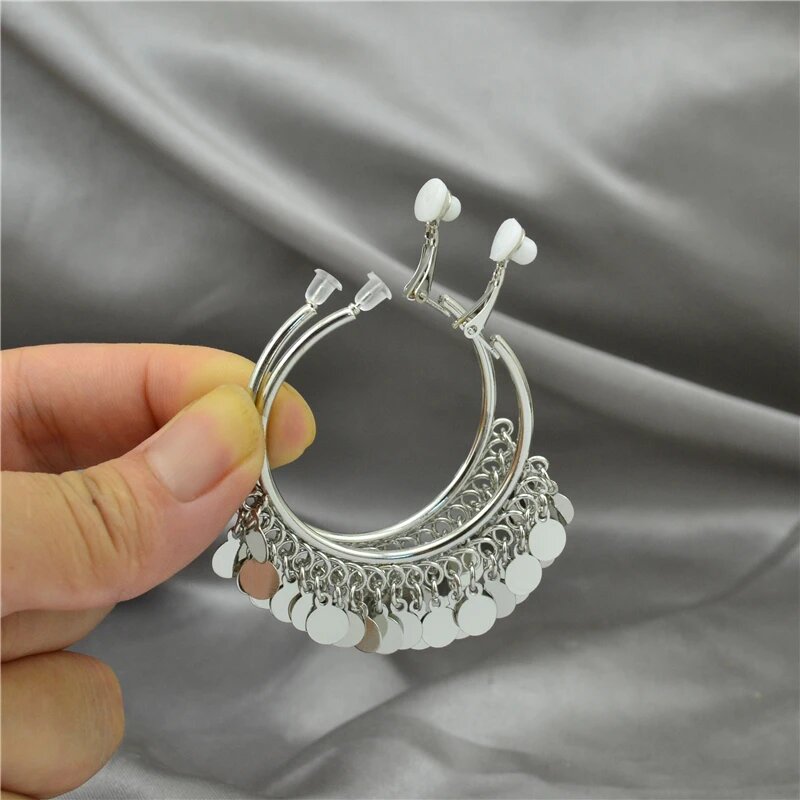 Серьги клипсы