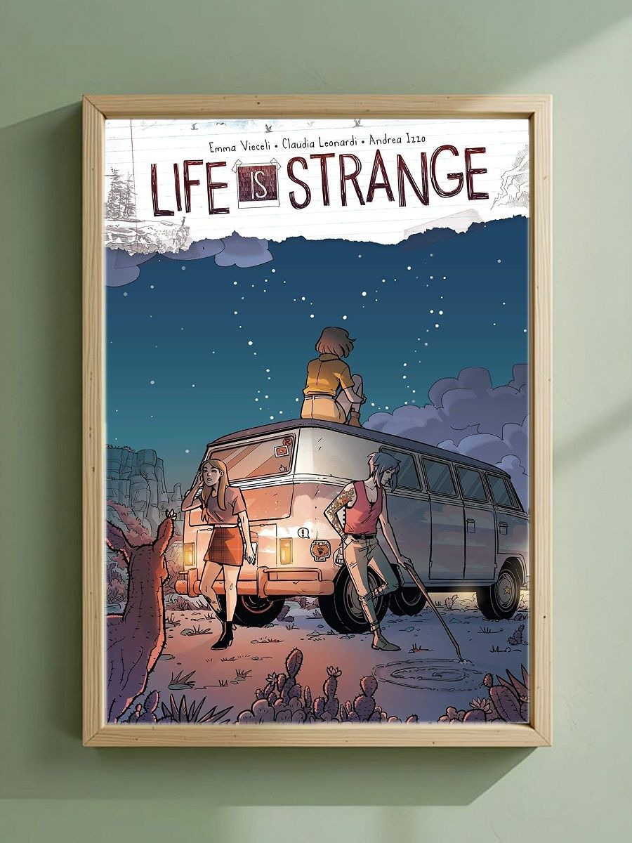 Постер, плакат на стену "Life is Strange" 42 см х 29,7 см (А3), Без Рамы
