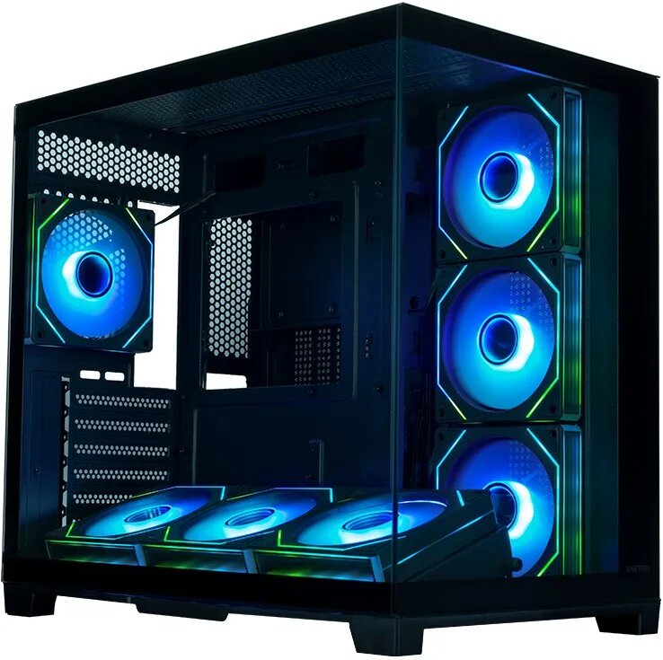 Корпус XASTRA QW500 7ARGB-C10-UC Black / QW500-7FM12A-C10-UC
