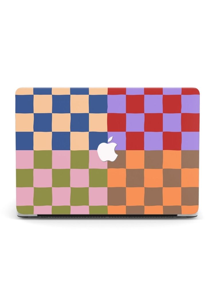 Чехол для MacBook Air 13 M1 красочный клетчатый шахматная доска макбук air 13 2020 2019 2018