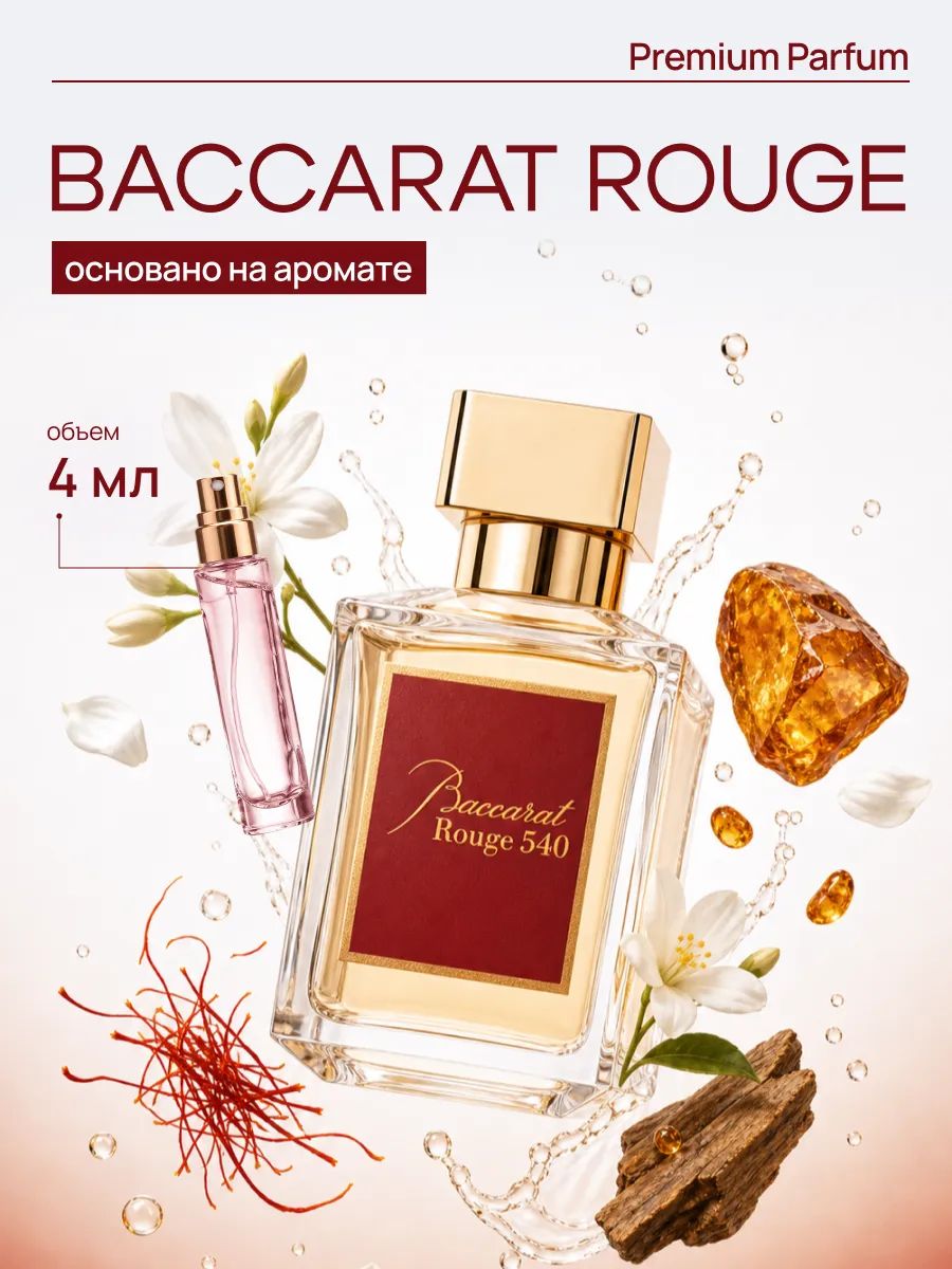 Baccarat Rouge 540 Бакарат духи по мотивам