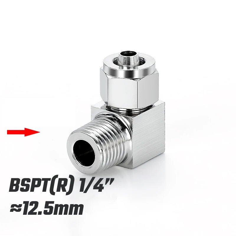 Пневматический фитинг LAIZE 6 мм, PL 1I4 BSPT