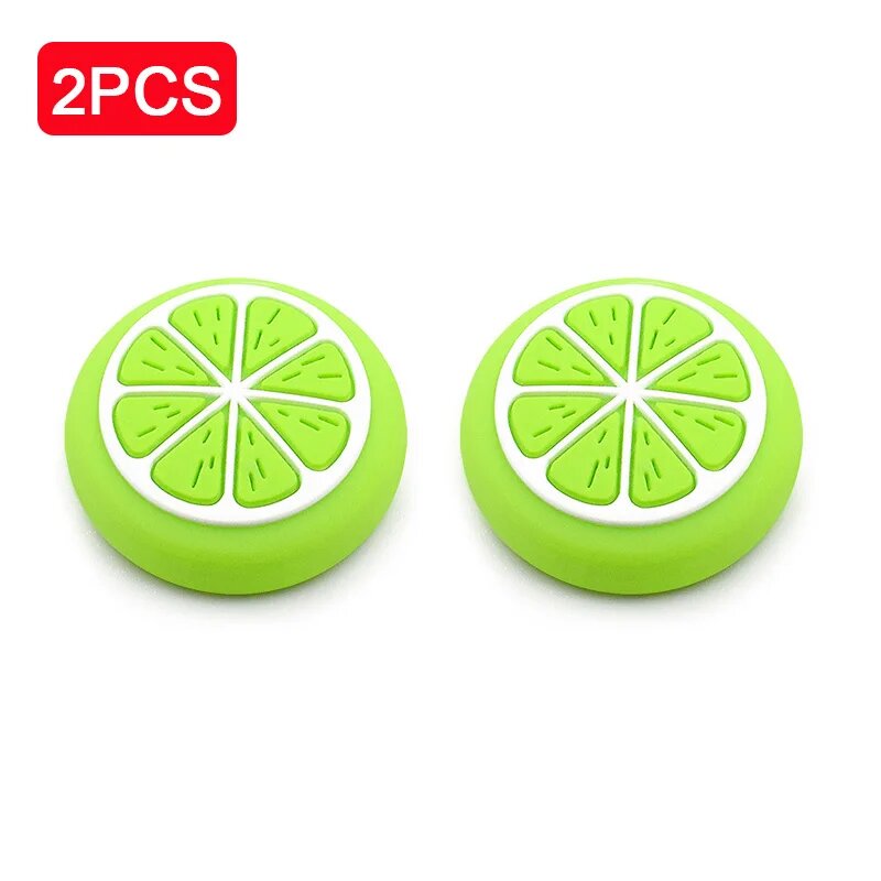 Силиконовые колпачки для Joycon, 4 штуки Зеленый, Green