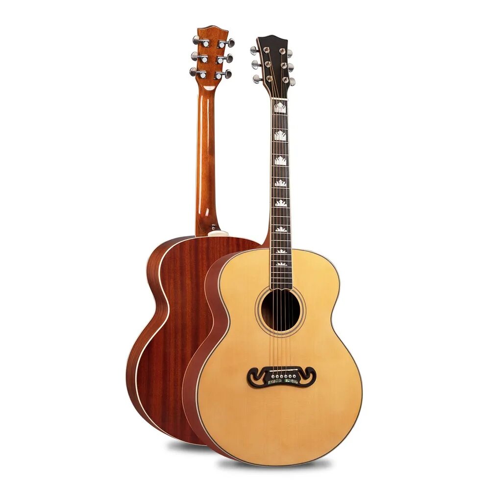 Акустическая гитара Gibso SJ200 42" 6-струнная, корпус Ель