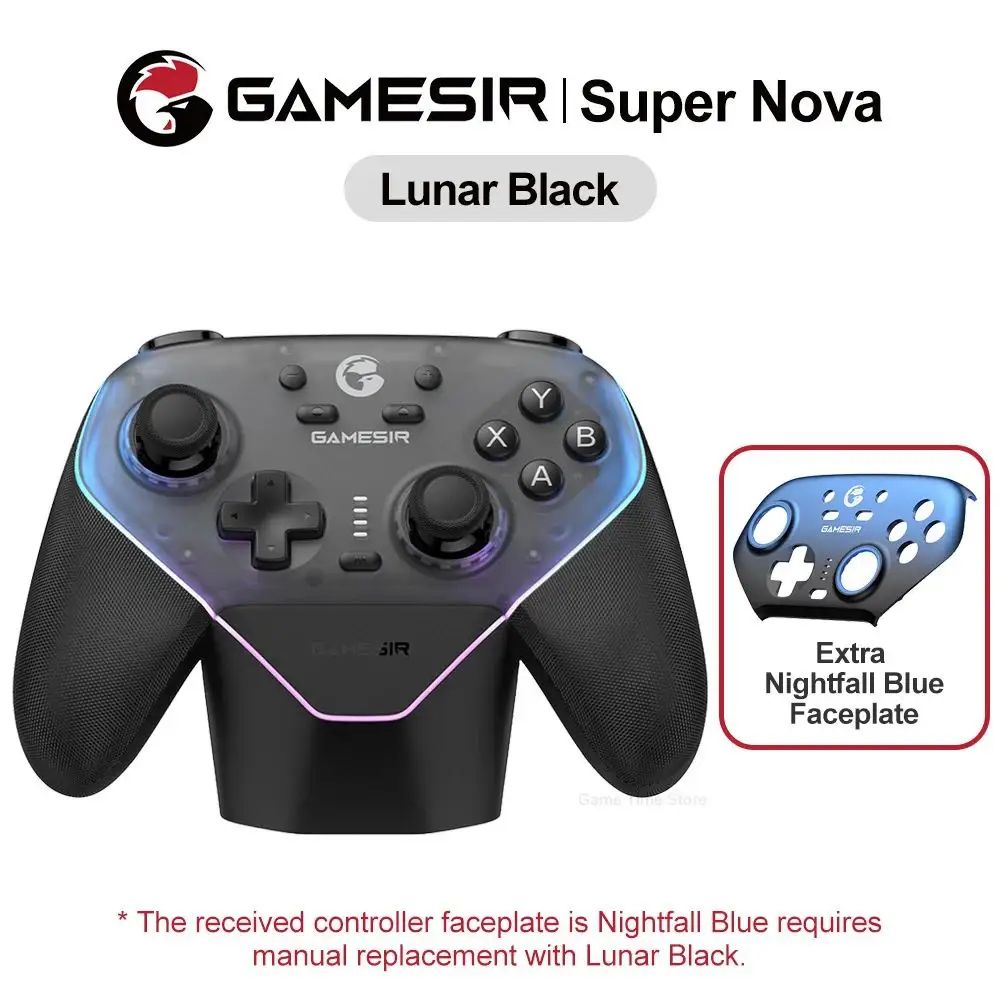 Gamesir Super Nova Мультиплатформенный контроллер с эффектом Холла 2-го уровня запускает магнитную съемную панель ПК на базе Android