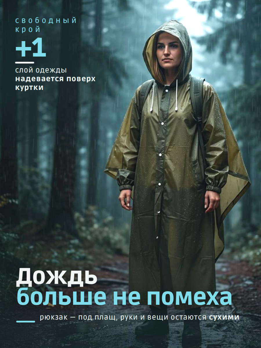 Плащ-дождевик Eva