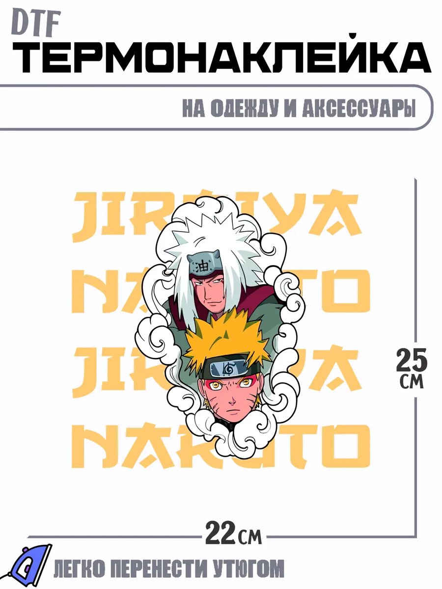 Термонаклейка наруто аниме anime
