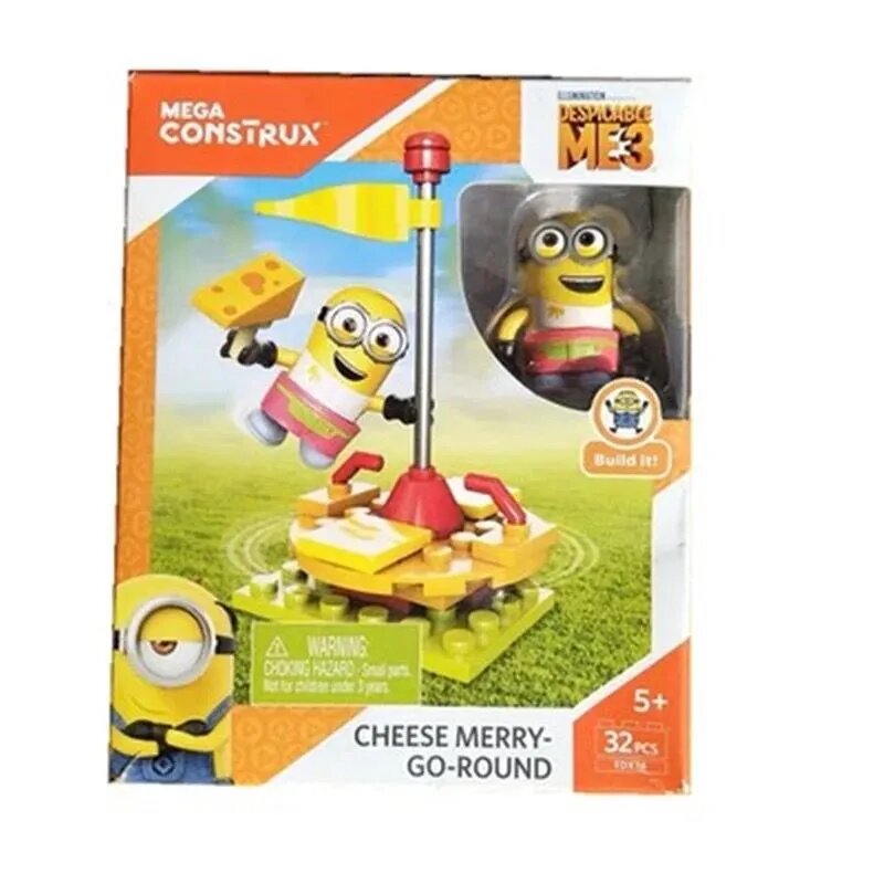 Mega Bloks & Despicable Me-Игрушечная малая скульптура (Вышло из печати)