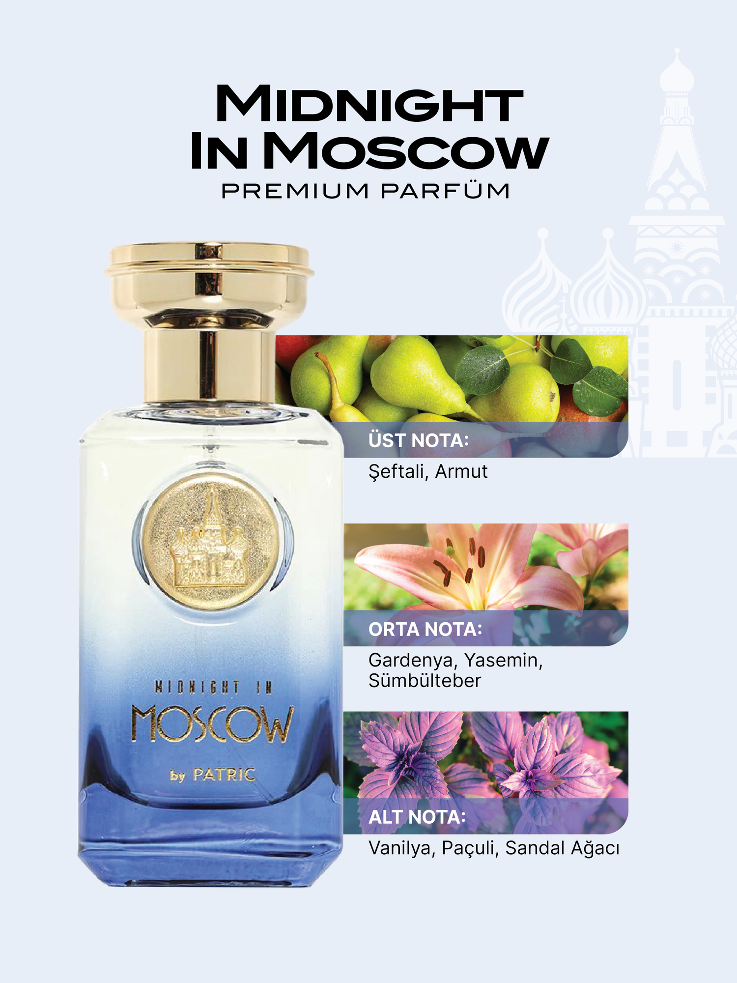 Духи женские MIDNIGHT IN MOSCOW по мотивам Kayali- Dj Vu White Flower 57 стойкие 100 мл
