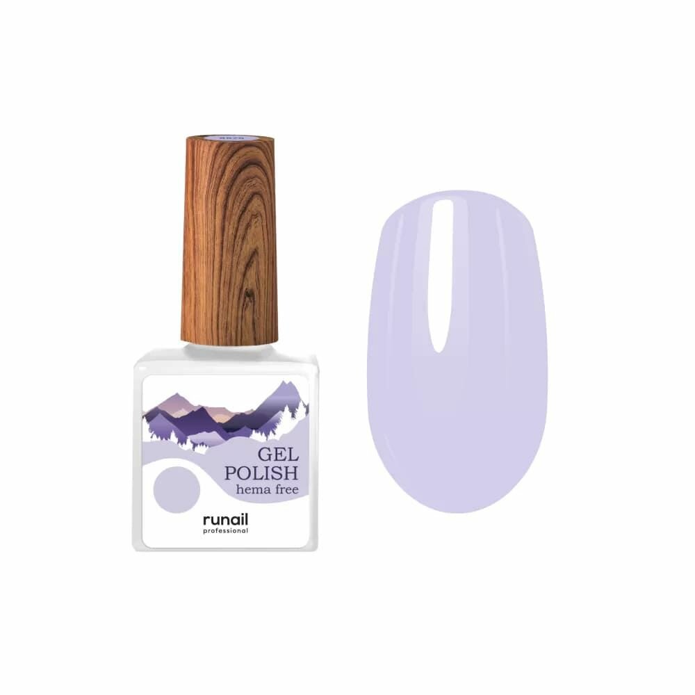 Гель-лак RuNail Professional Gel polish (hema free) № 8575, лавандовый 10 мл