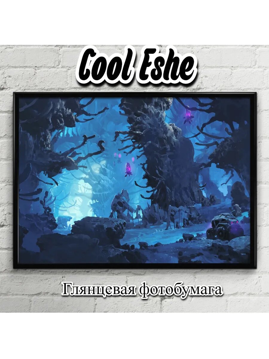 Постер "Ori and the Will of the Wisps" для интерьера А2