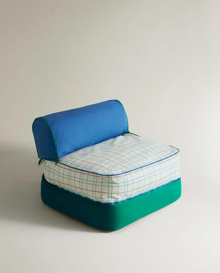 Детский напольный пуф ZARA HOME THE SUMMER CLUB 9602/031/999 - 58 x 58 x 60 см, разноцветный