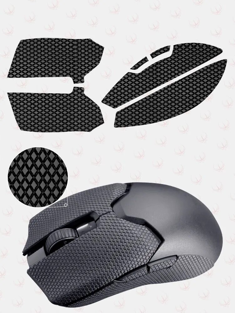 Грипсы для мыши Razer Viper V2 Pro Wireless / Противоскользящие накладки и наклейки для игровой мыши / Hotline Games