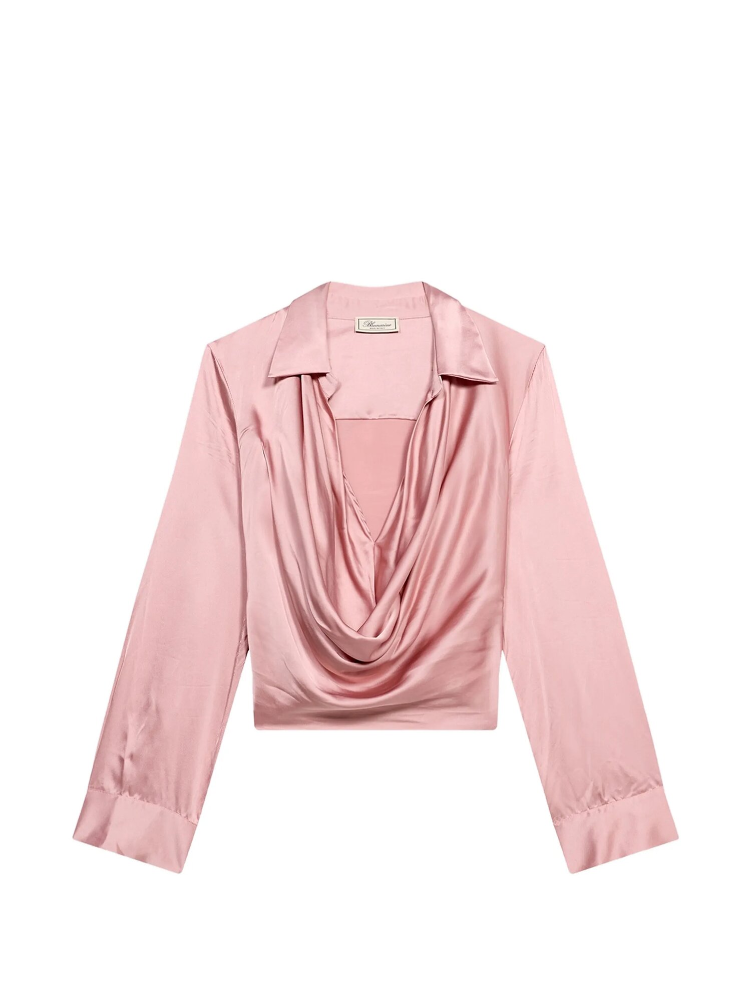 Блуза Draped satin blouse