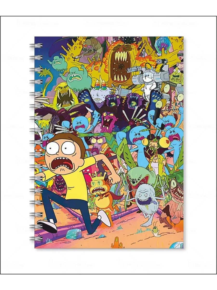 Тетрадь Рик и Морти - Rick and Morty