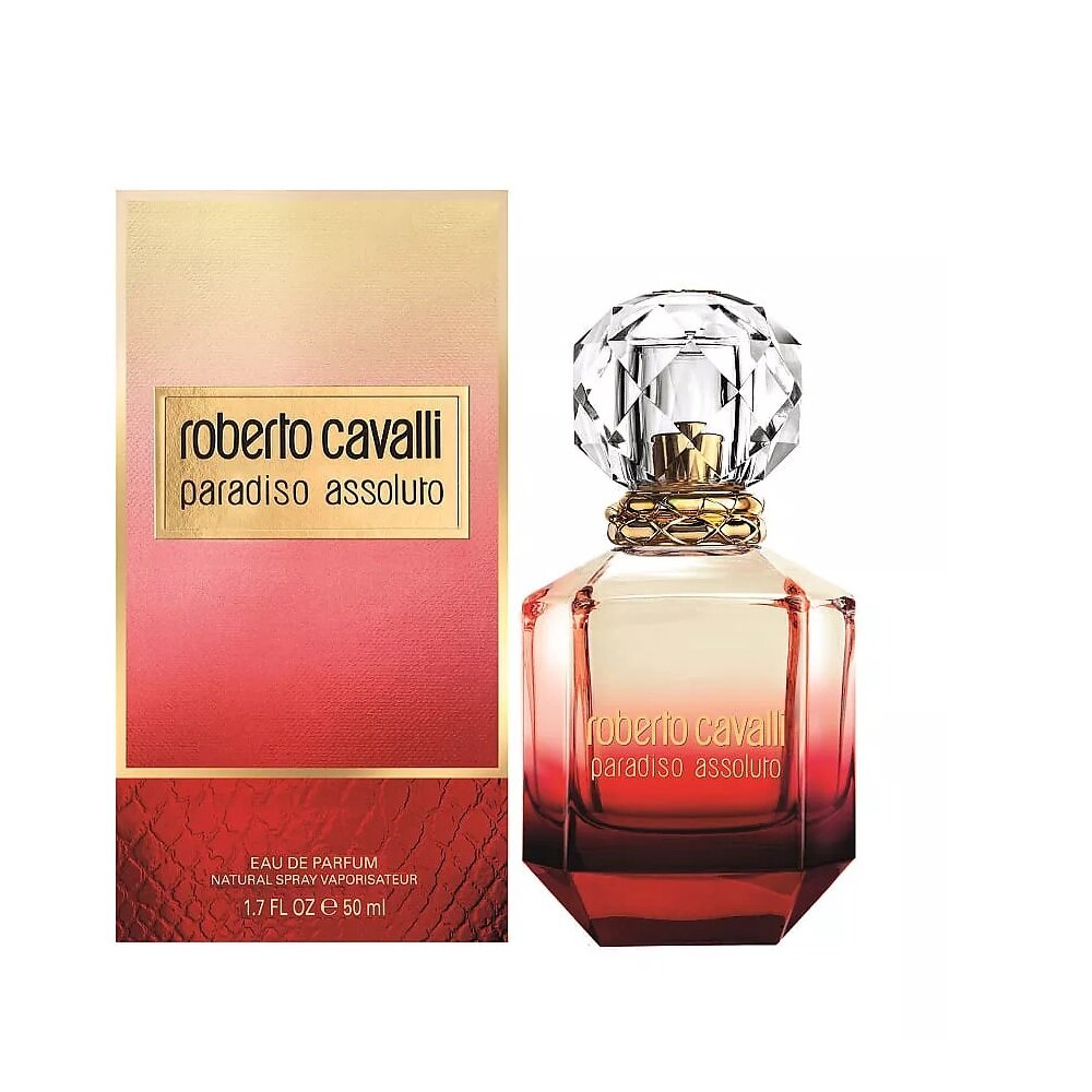 Roberto Cavalli Paradiso Assoluto 50 мл парфюмерная вода для женщин, шипровые, цветочные