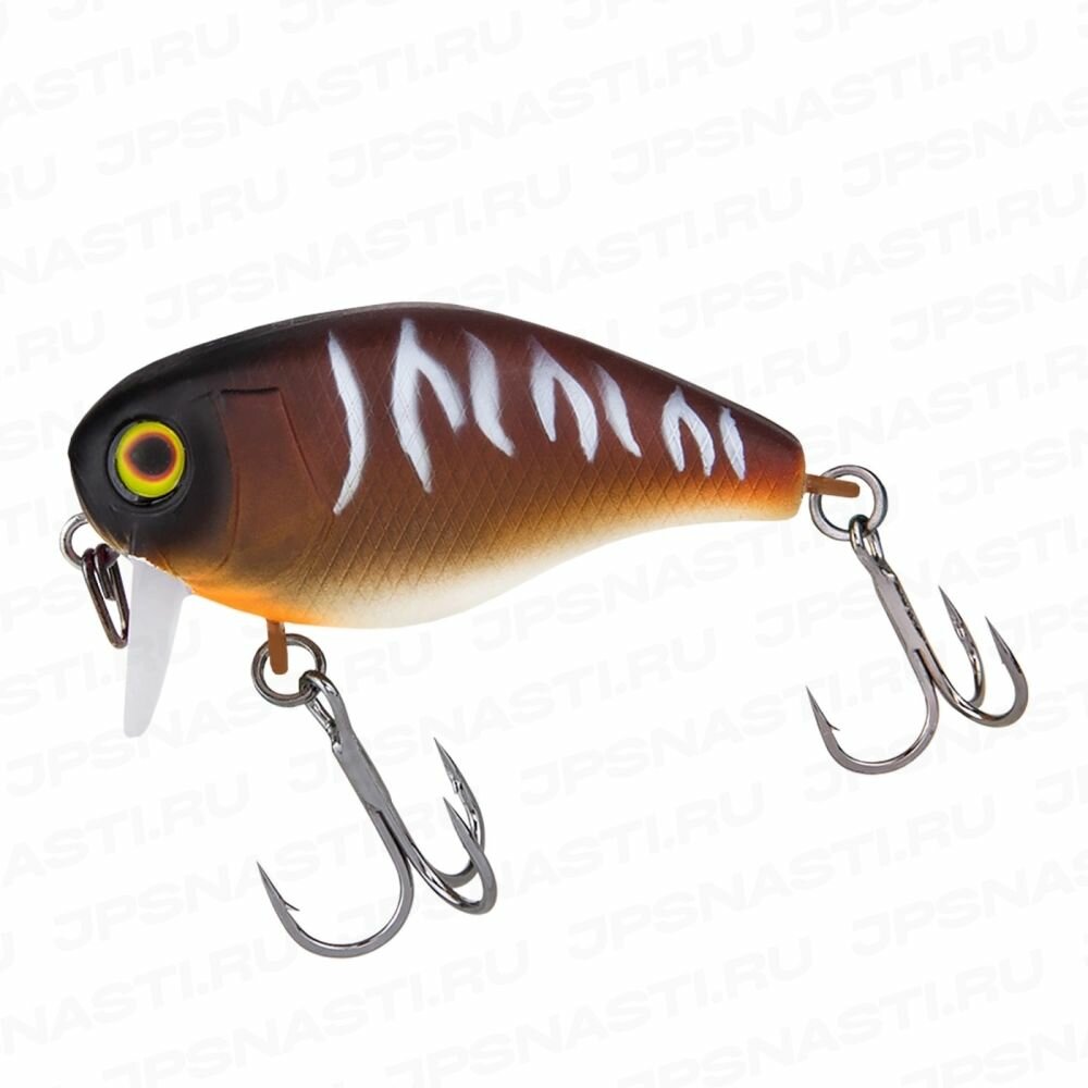 Японский воблер крэнк Jackall Chubby 41 SSR, 5.7 г, #bug tiger / Воблеры на голавля / Приманки для ловли хищника