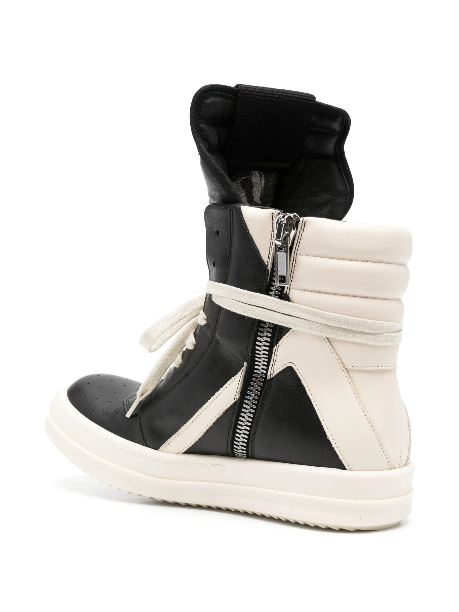 Кроссовки Rick Owens Geobasket leather sneakers, размер 38 EU — фото 1