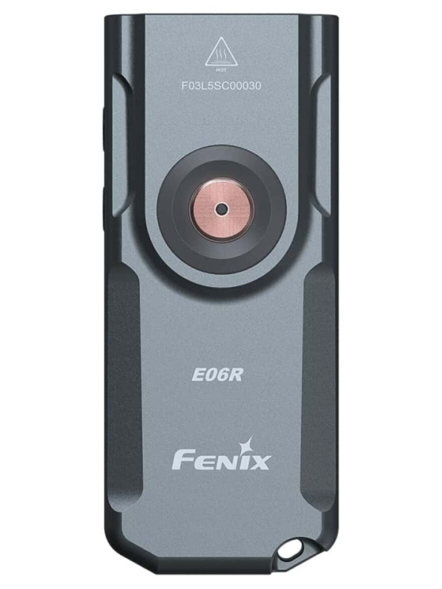 Фонарь ручной Fenix E06R серый — фото 1