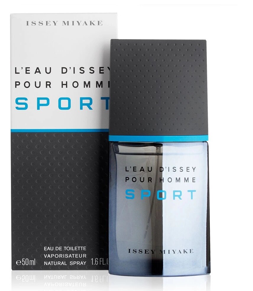 Issey Miyake L'Eau d'Issey Pour Homme Sport 50 мл туалетная вода для мужчин, цитрусовые, древесные