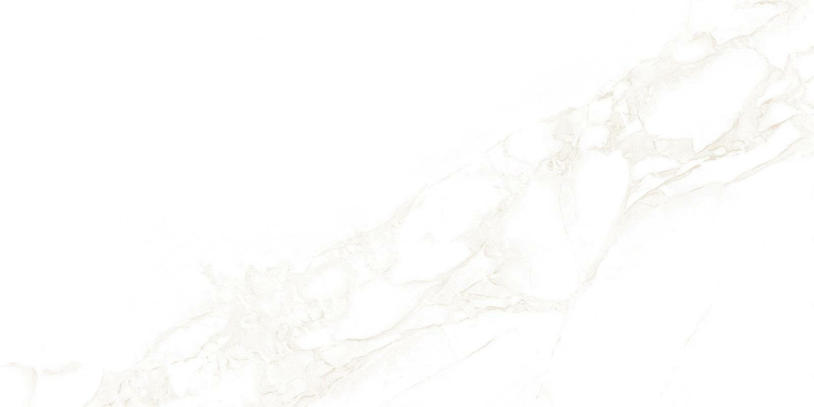 Керамическая плитка AltaCera Артдеко белый Artdeco White WT9ARE00 Глянцевая 25х50 см